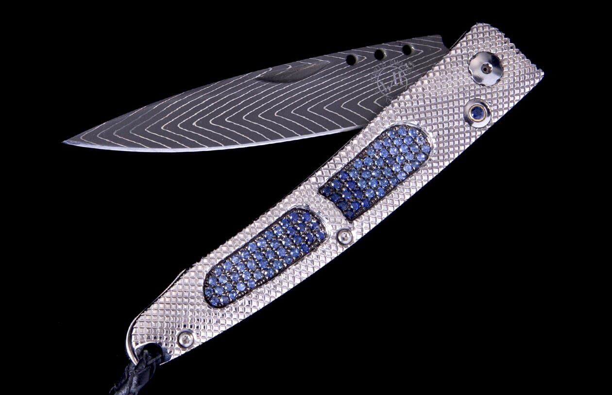 Ventana Azure Luxury Pocket Knife | William Henry