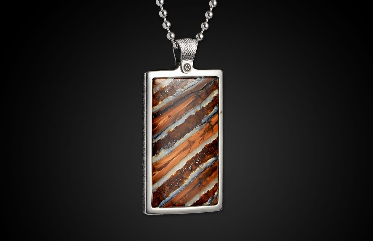 Mammoth Apex (P29 MT BR) Men's Necklace – William Henry